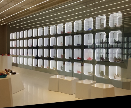 LED Light Sheet | Illuminated Store Concept | Retail Display | Retail ...